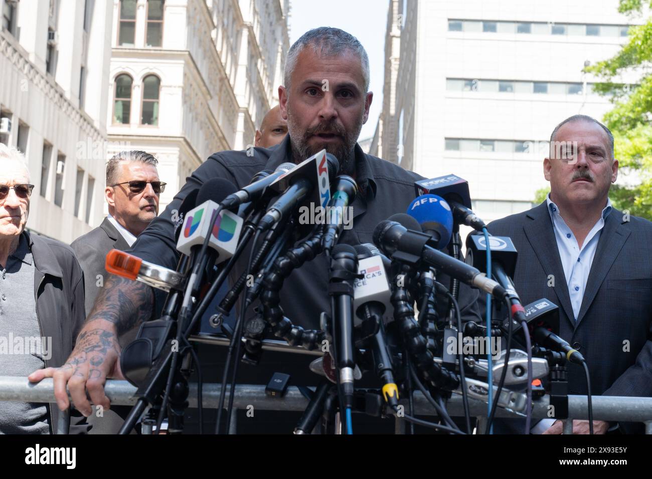 Manhattan, United States. 28th May, 2024. Former U.S. Capital Police ...