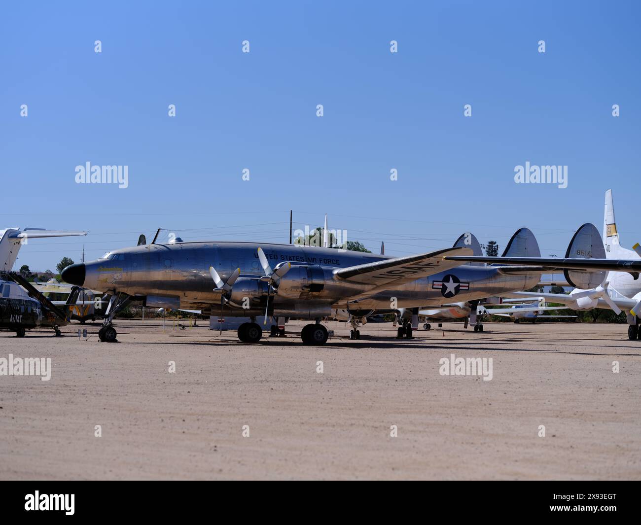The Pima Air & Space Museum in Tucson, Arizona, features historic ...