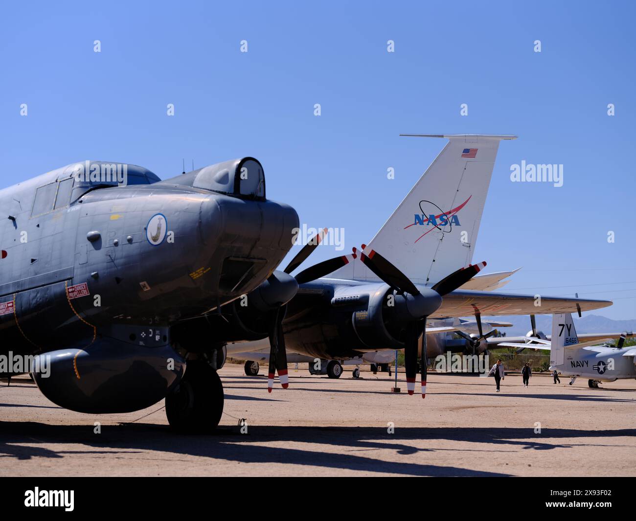 The Pima Air & Space Museum in Tucson, Arizona, features historic ...