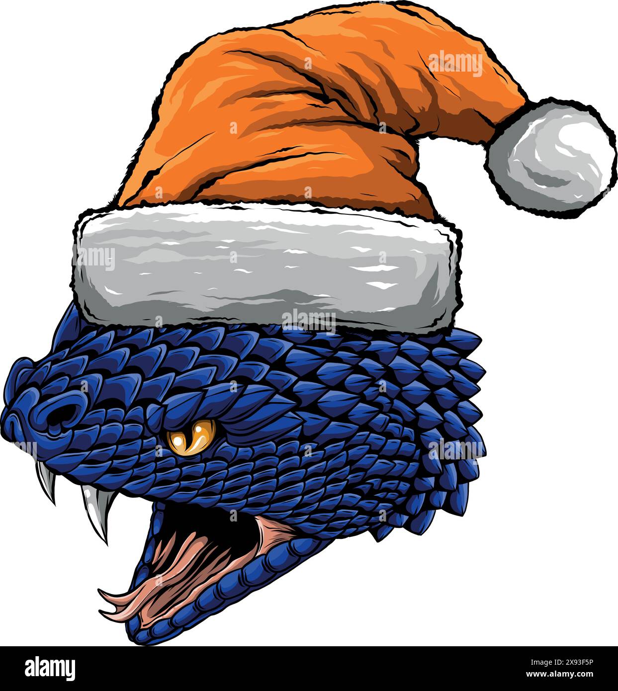 snake head hand drawn vector illustration design Stock Vector Image ...