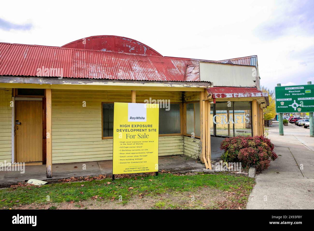 Walcha town centre, development site opportunity for new retail ...