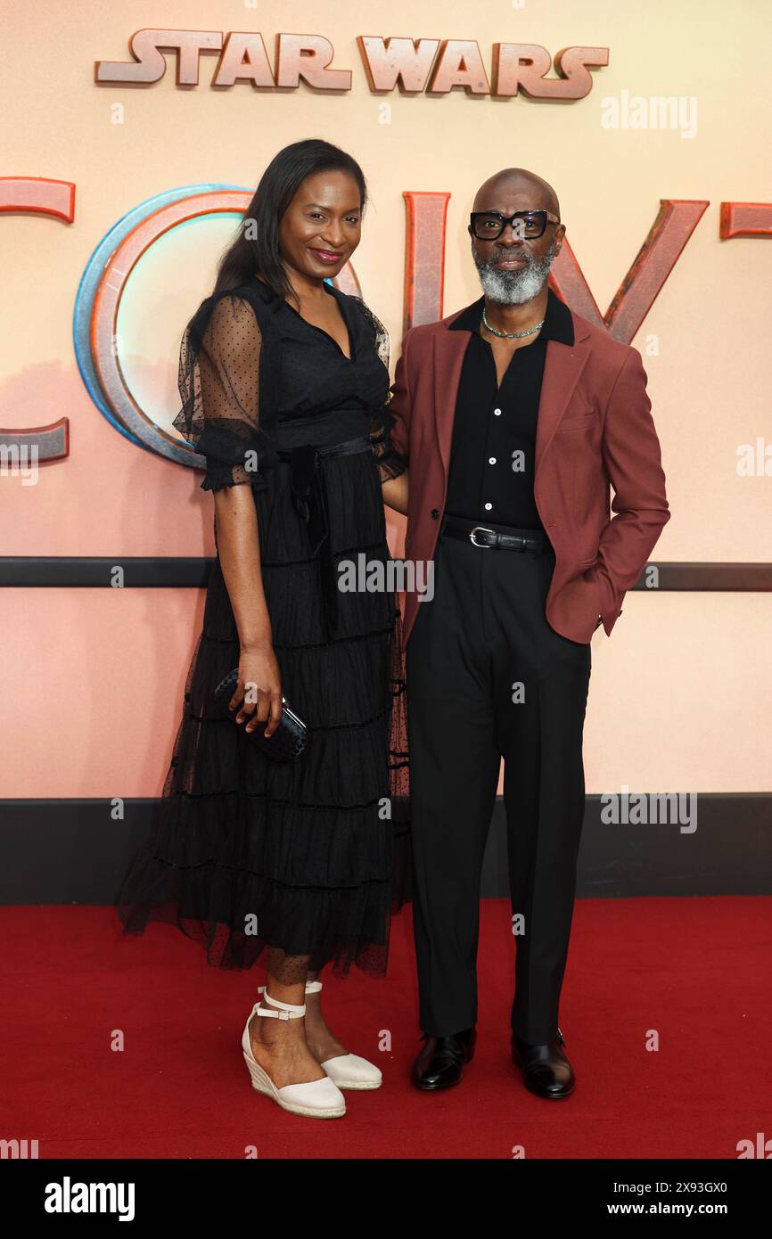 London, UK. 28th May, 2024. Marcia Smith and Efe Efeturi attend The ...