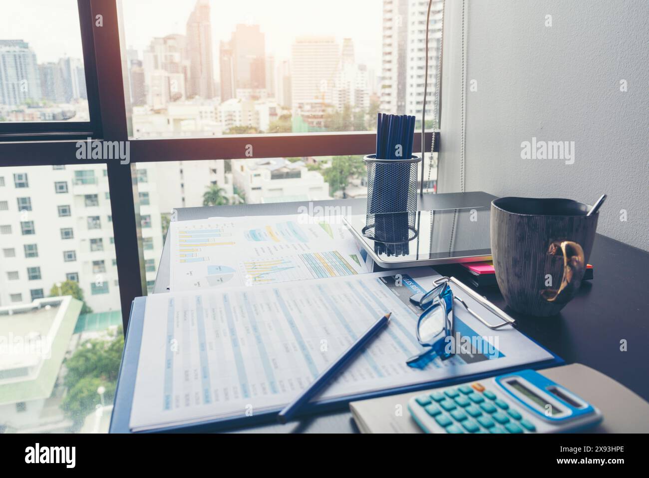 Excel stat spreadsheet business analytics graph statistic with graph ...