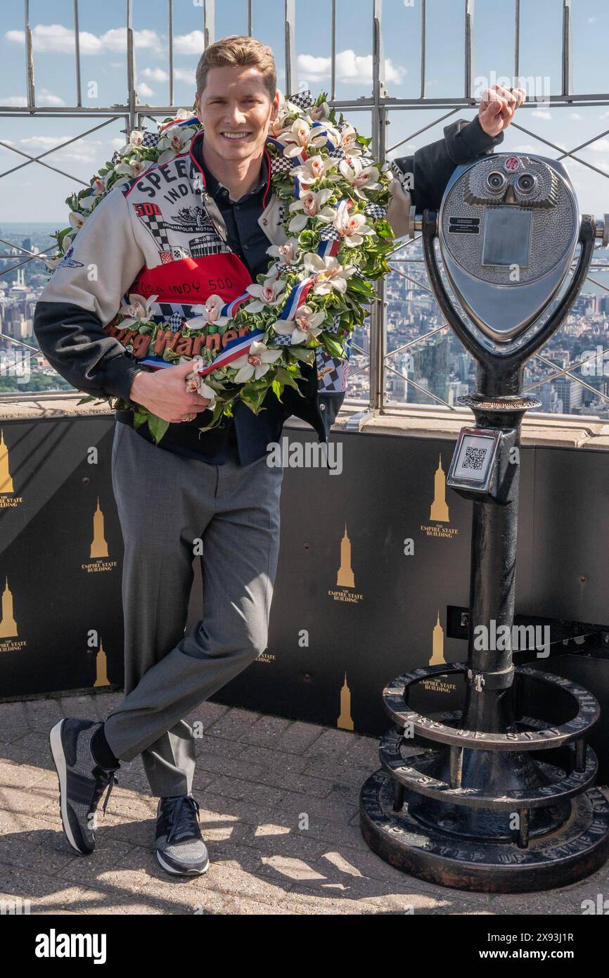 Josef Newgarden, winner of 2024 Indy 500 for the 2nd year in a row ...