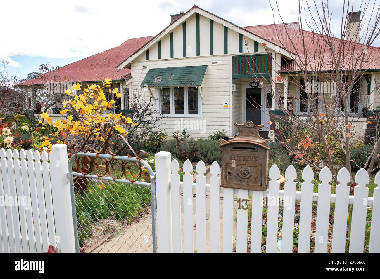 Uralla town in northern tablelands of New South Wales with its heritage ...
