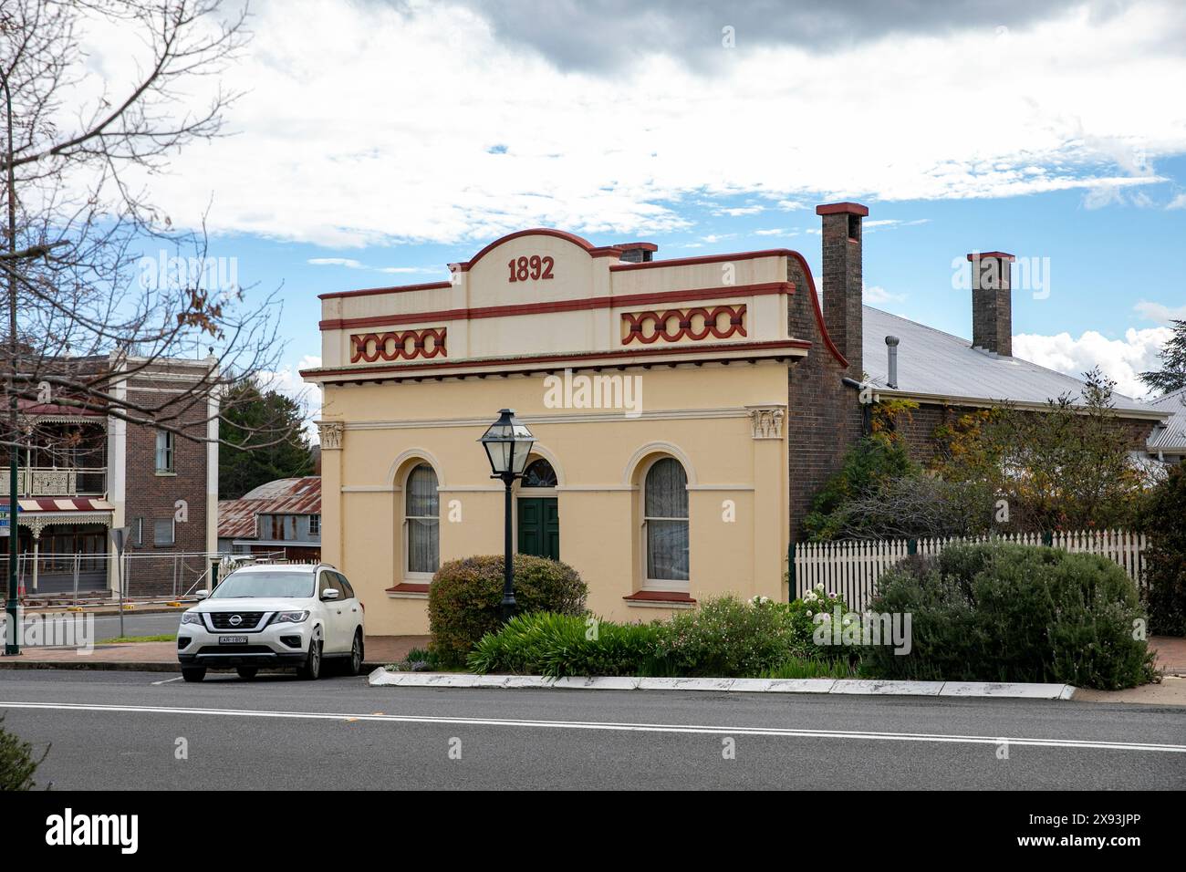 Uralla town in northern tablelands of New South Wales with its heritage ...