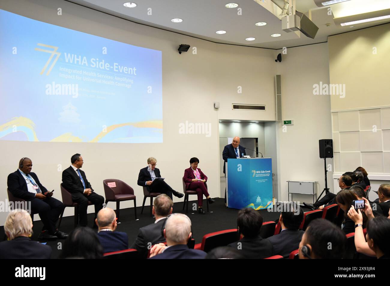 Geneva, Switzerland. 27th May, 2024. World Health Organization (WHO ...