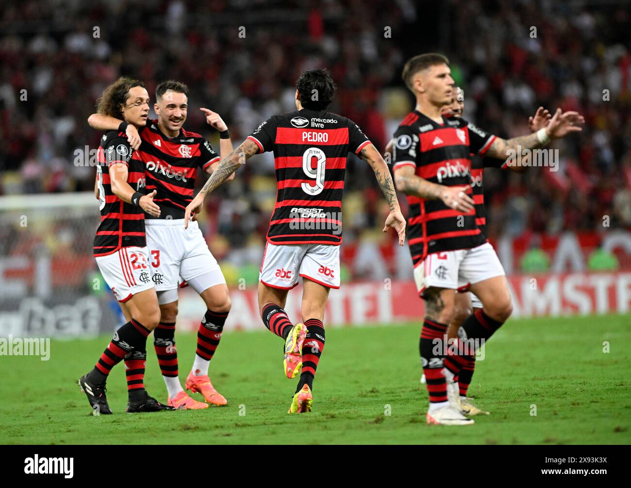 Copa Libertadores - Flamengo vs Millonarios, Rio De Janeiro, Brazil ...