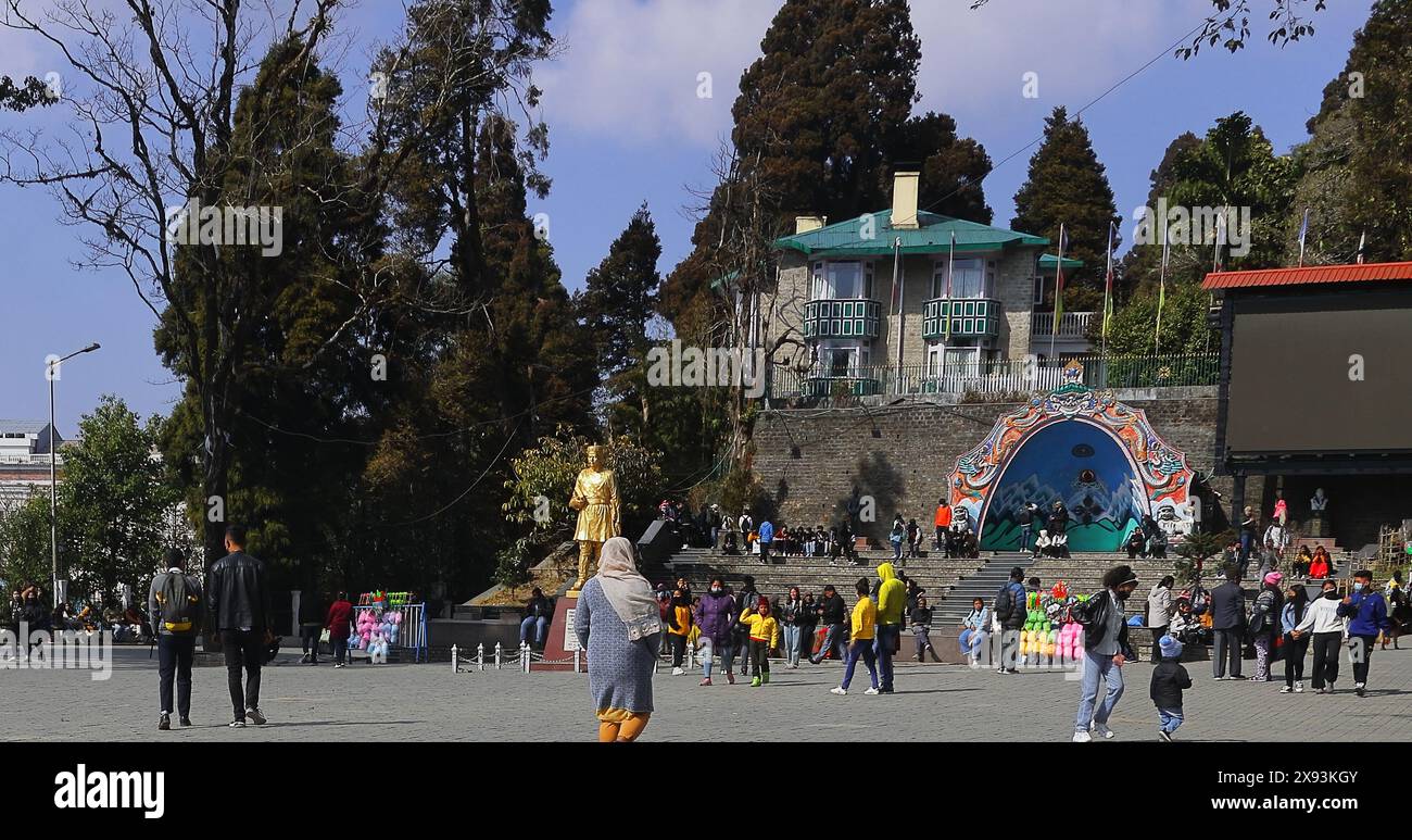 Darjeeling, West Bengal, India - 15th February 2022: Beautiful ...
