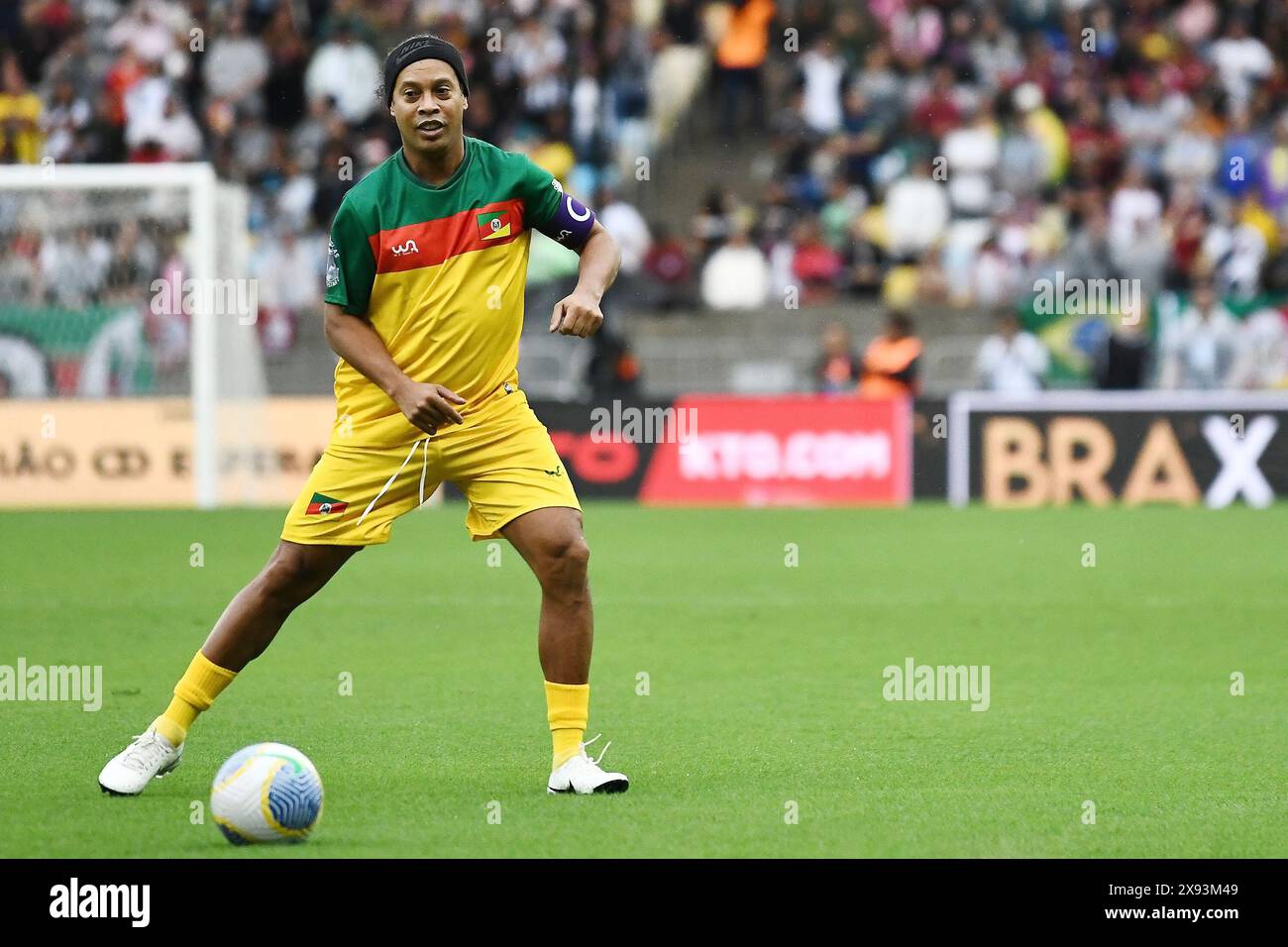 Rio de Janeiro, Brazil, May 27, 2024. Soccer player Ronaldinho Gaúcho ...