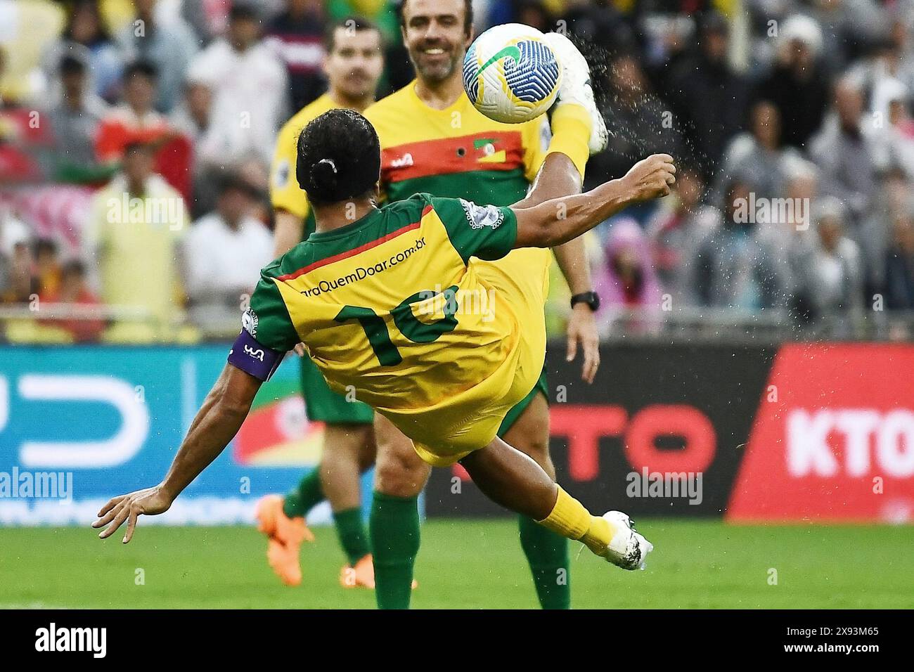 Rio de Janeiro, Brazil, May 27, 2024. Soccer player Ronaldinho Gaúcho ...