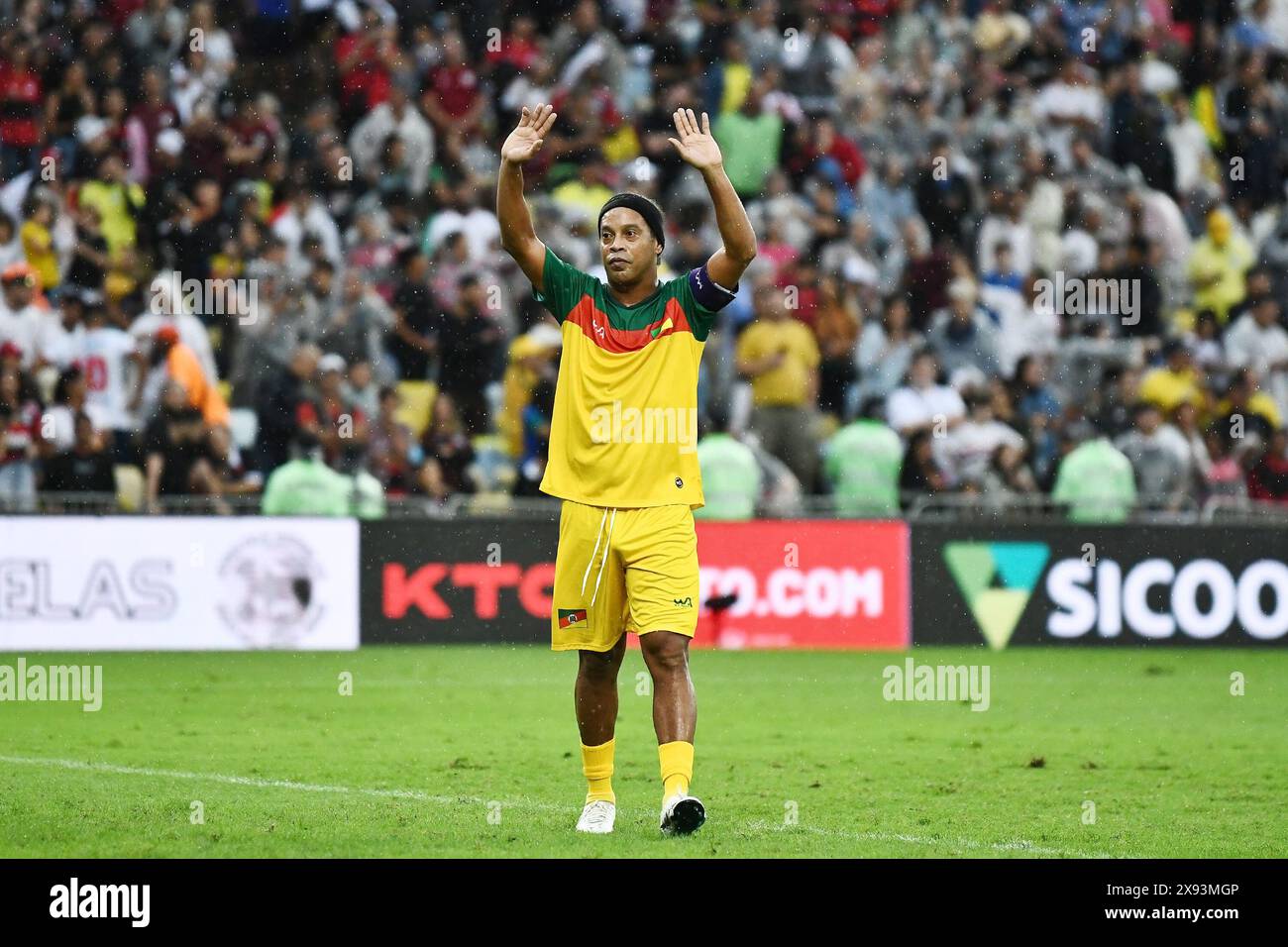 Rio de Janeiro, Brazil, May 27, 2024. Soccer player Ronaldinho Gaúcho ...