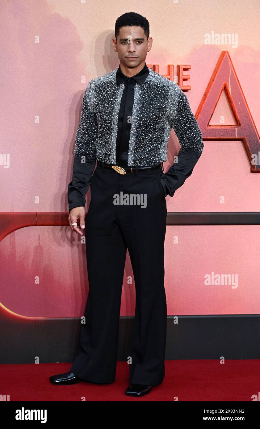 London, UK. 28th May, 2024. Charlie Barnett at the UK Premiere of The ...