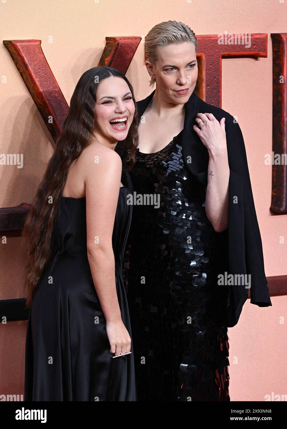 London, UK. 28th May, 2024. Rebecca Henderson and Dafne Keen at the UK ...