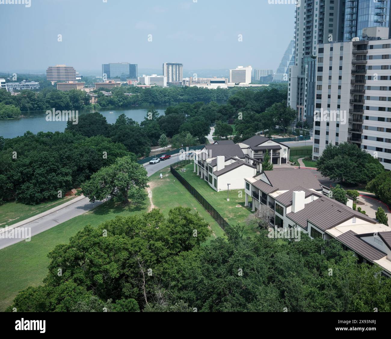Austin, Texas. Riverside Stock Photo - Alamy