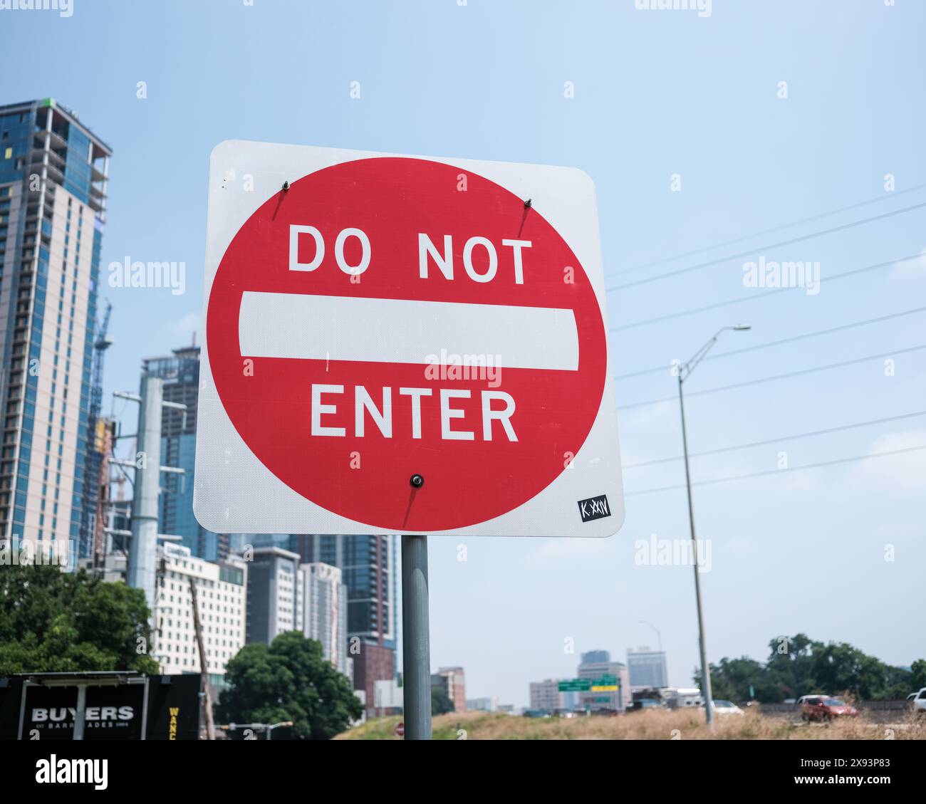Do Not Enter sign Stock Photo - Alamy