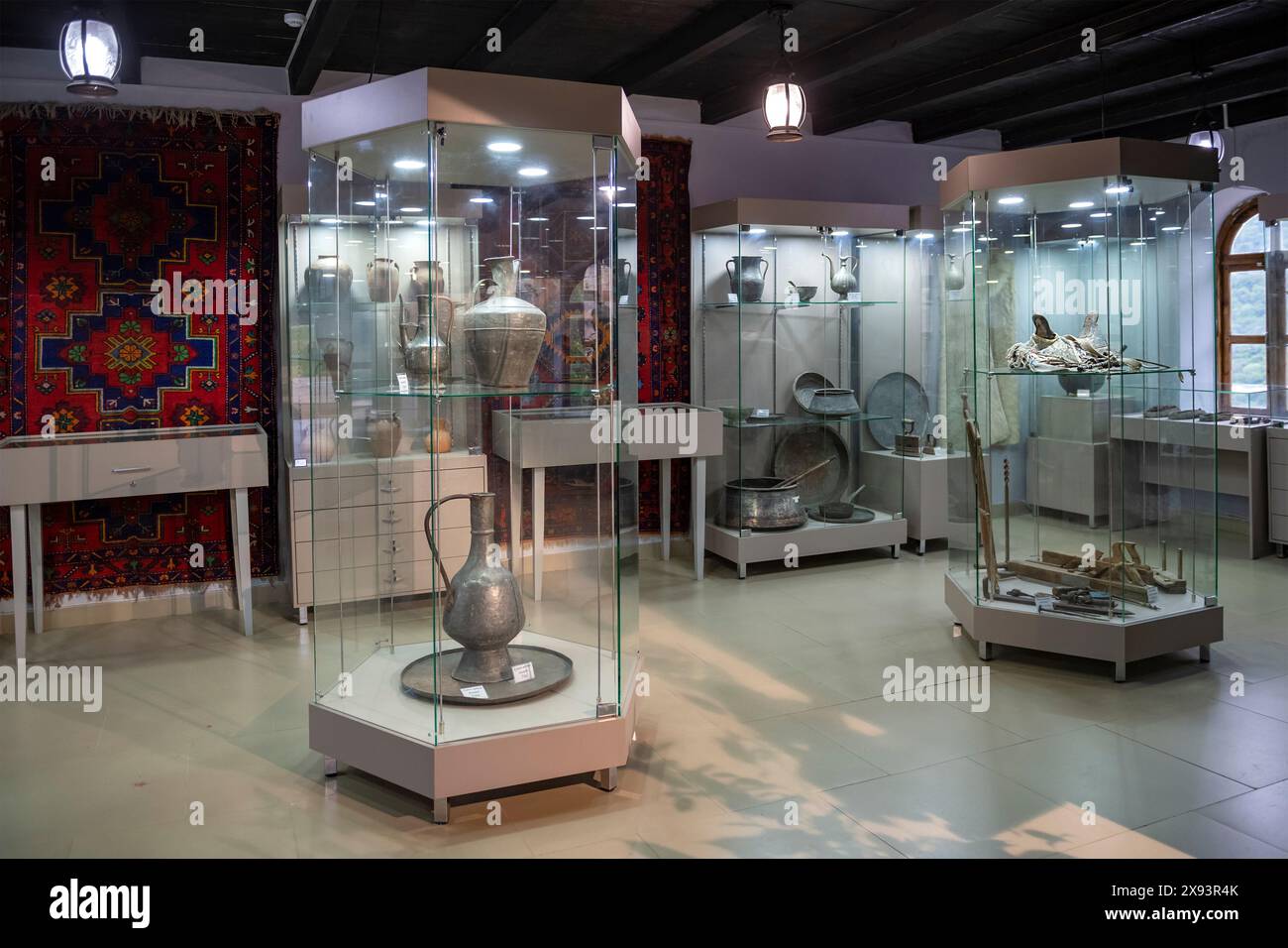 KHUCHNI, RUSSIA - MAY 10, 2024: Fragment of the exposition of the ...