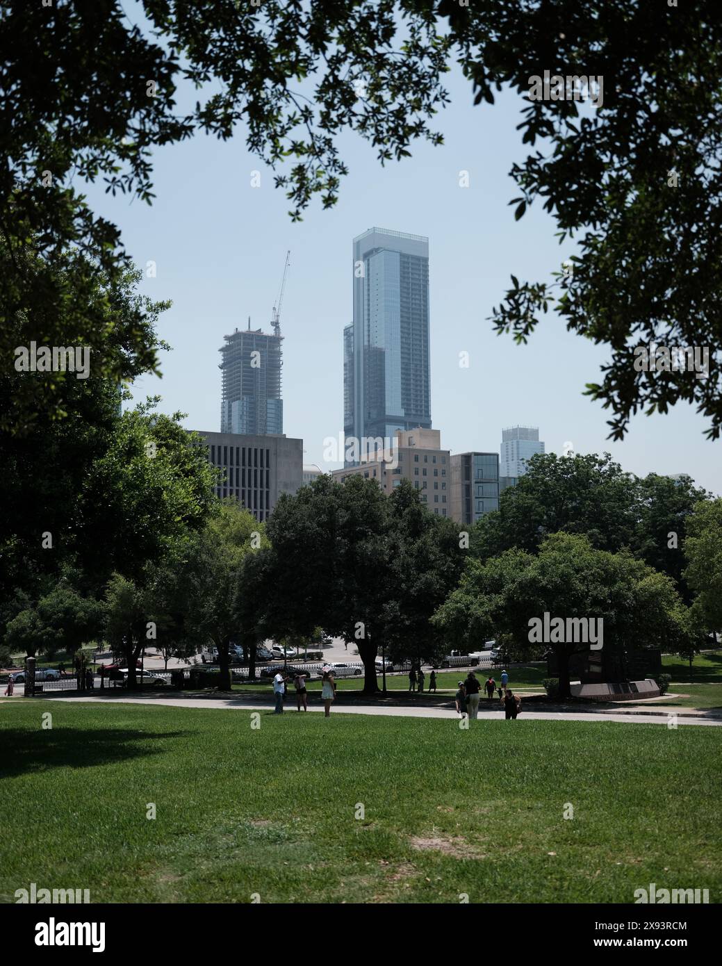 Tower Buildings in Austin Texas Stock Photo - Alamy