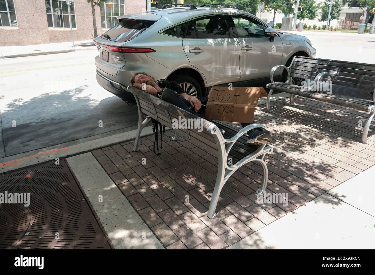 homeless in Austin, Texas Stock Photo - Alamy