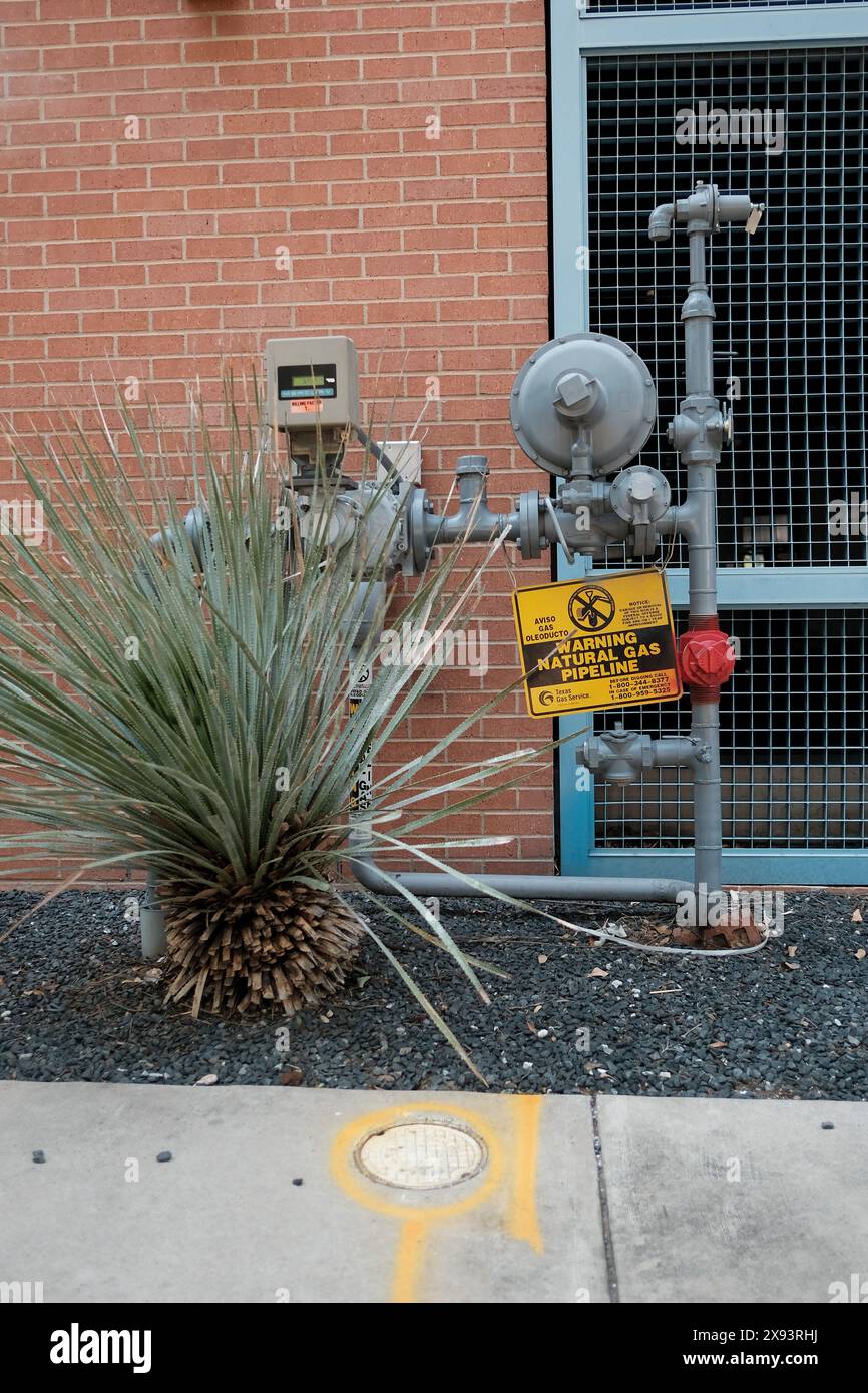 Concrete building details in Austin Texas Stock Photo - Alamy