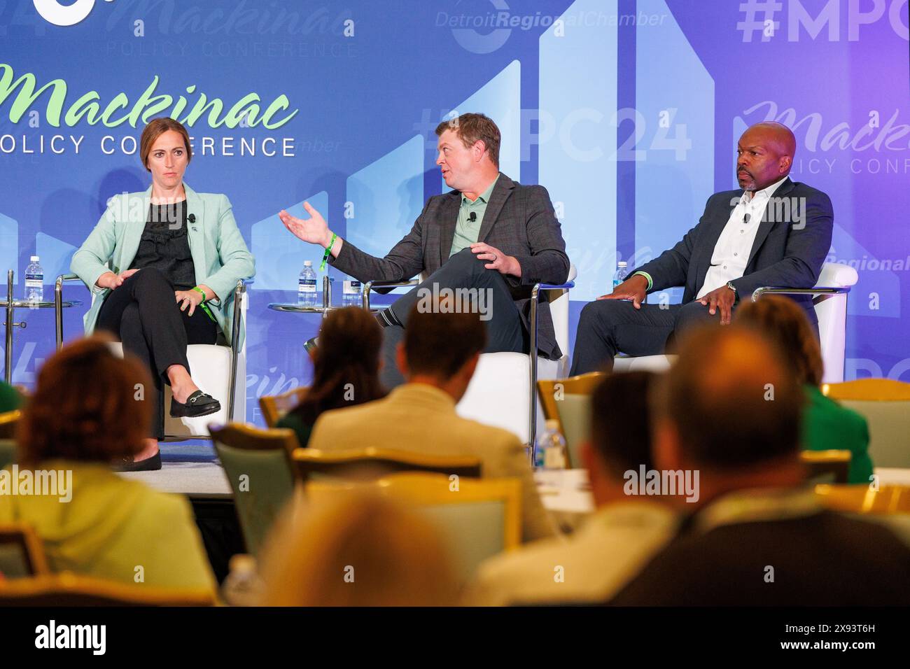 Mackinac Island, United States. 28th May, 2024. Michigan State ...