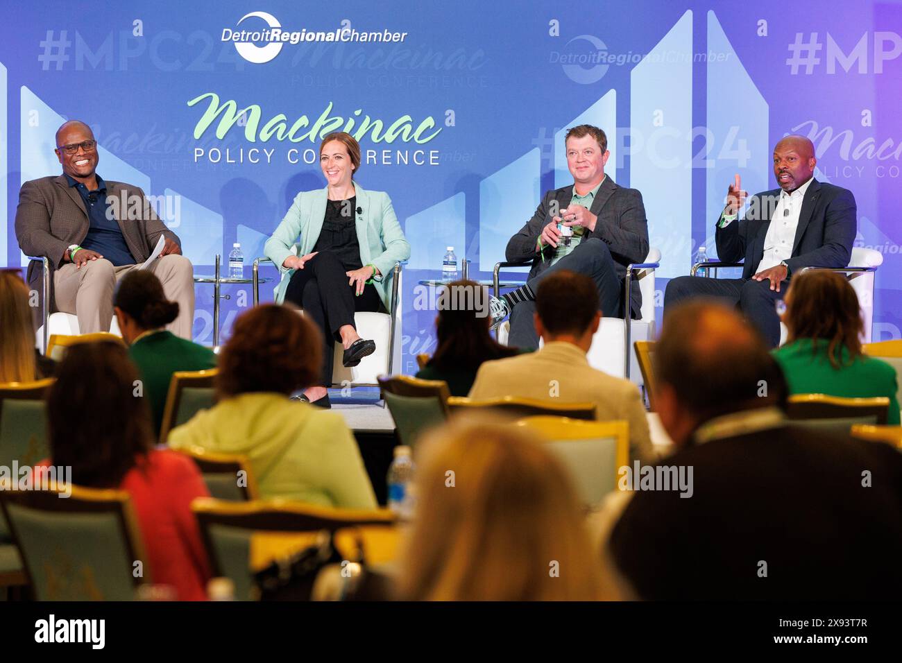 Mackinac Island, United States. 28th May, 2024. Michigan Speaker of the ...