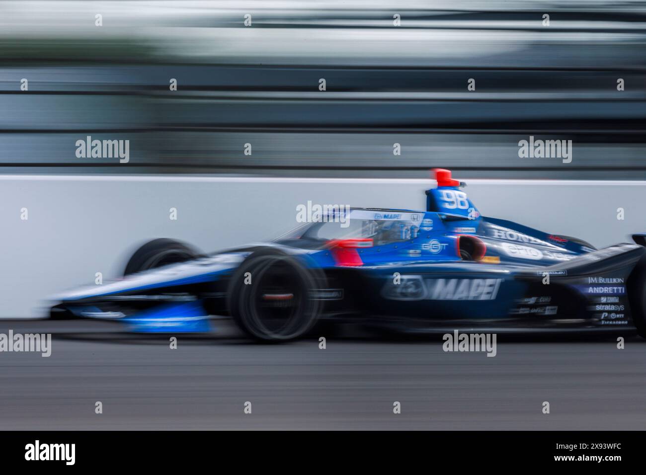 INDIANAPOLIS, INDIANA - MAY 26: Race car driver Marco Andretti (15 ...