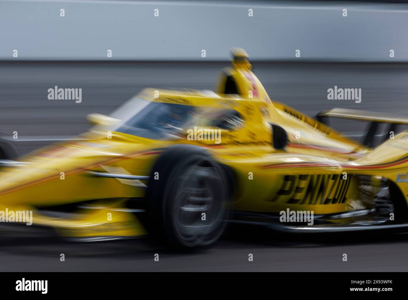 INDIANAPOLIS, INDIANA - MAY 26: Race car driver Scott McLaughlin (3 ...