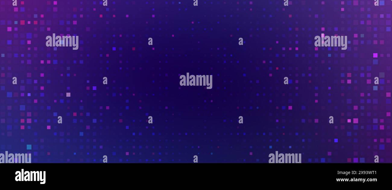 Purple abstract pixel texture bg video screen. Tv pattern background ...