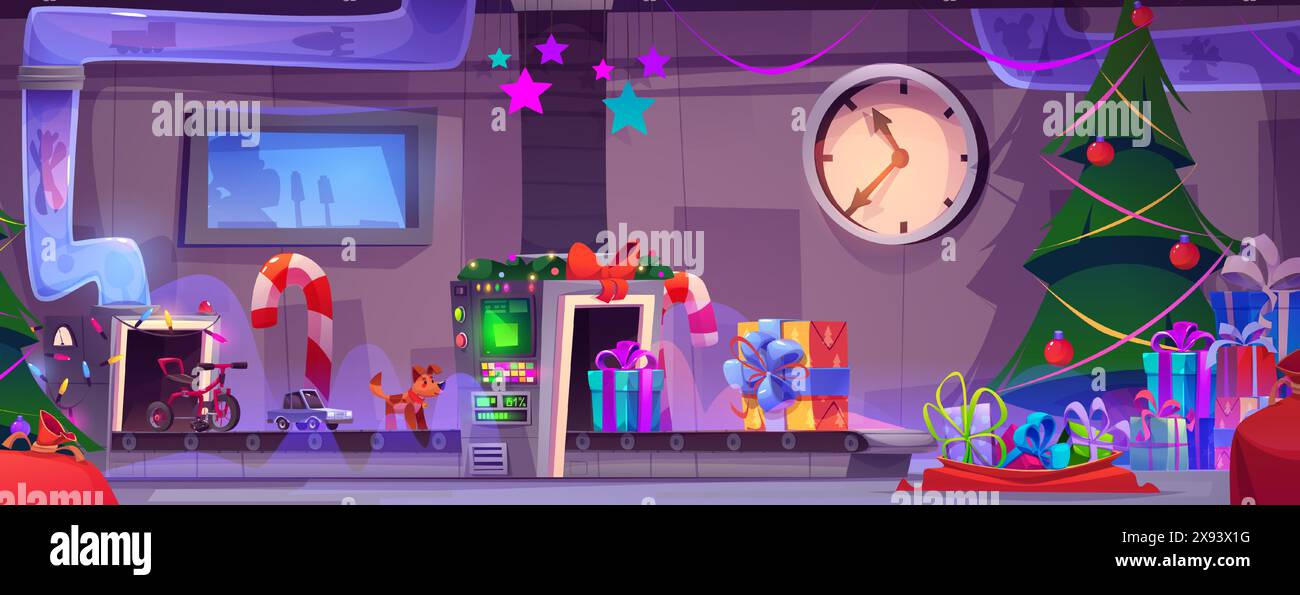 Automated wrapping Stock Vector Images - Alamy