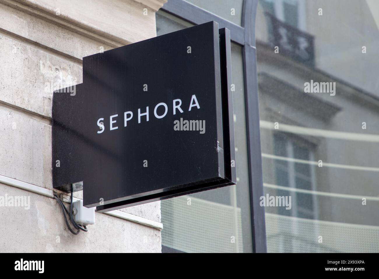 nantes , France - 05 28 2024 : Sephora sign brand and text logo shop ...