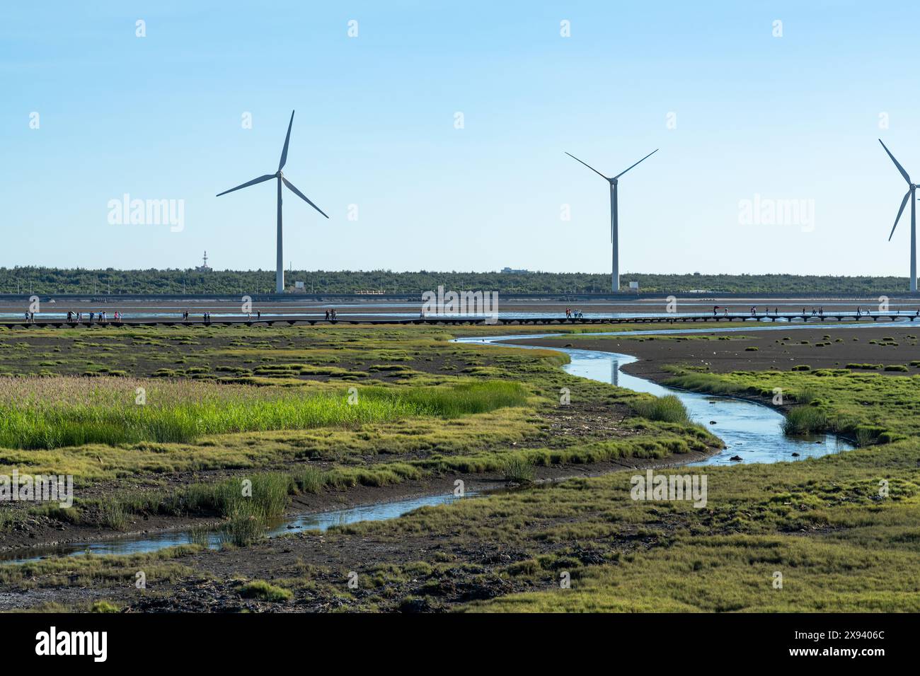 Gaomei wetland scenic area hi-res stock photography and images - Alamy