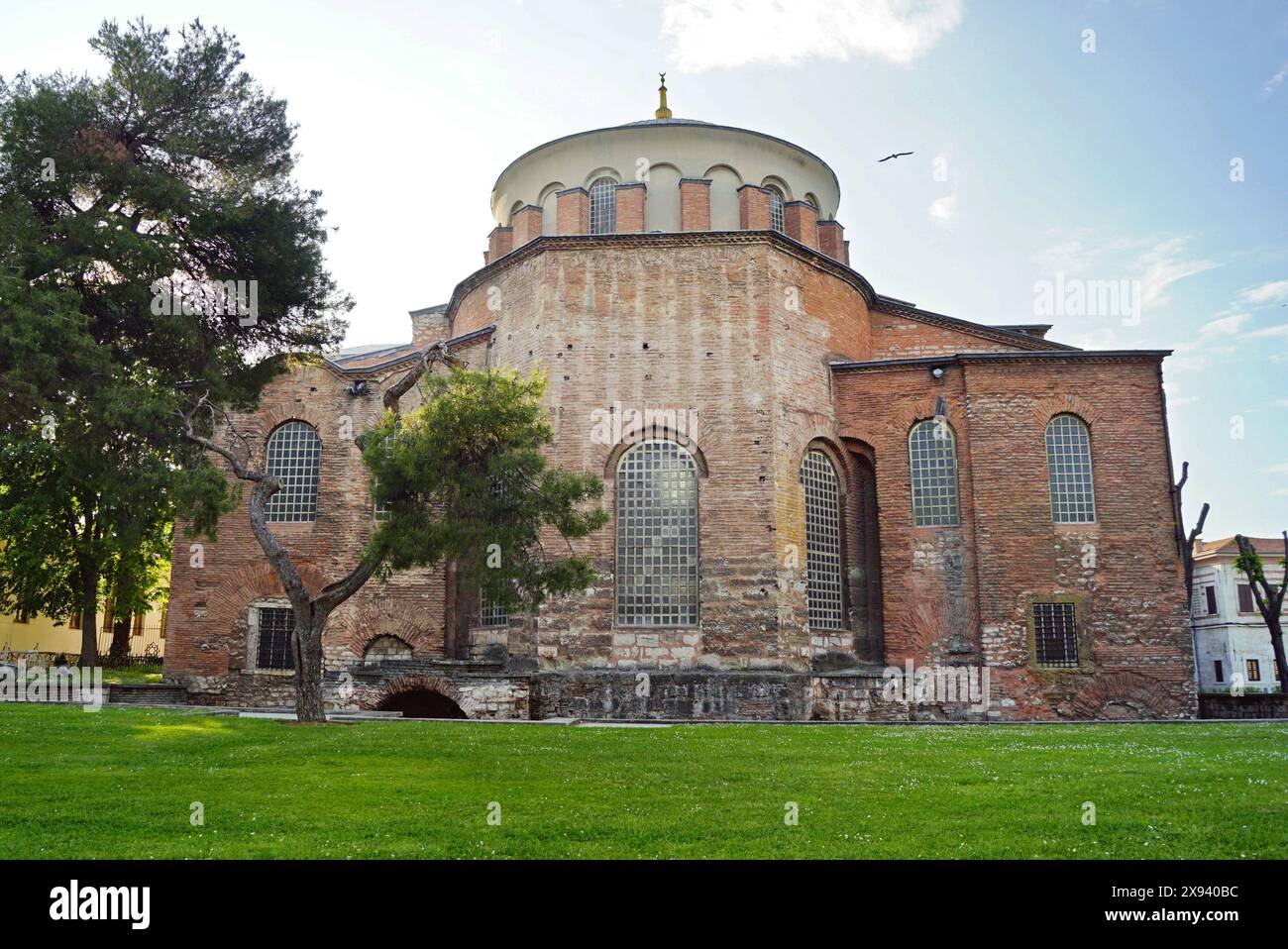 View of the Church of St. Irene from the east, from the apse - a famous ...