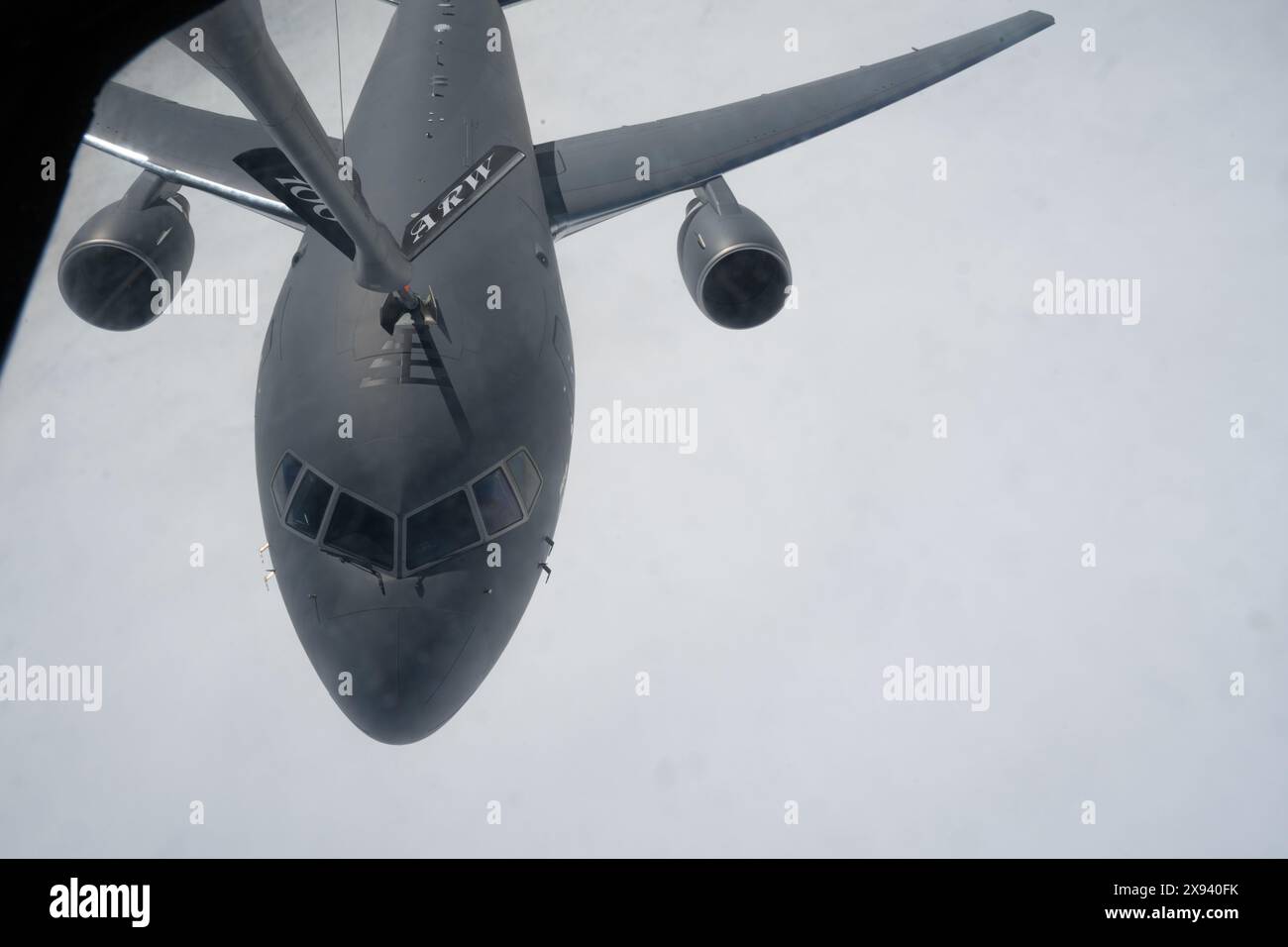 A U.S. Air Force KC-46 Pegasus from the 305th Air Mobility Wing, Joint ...