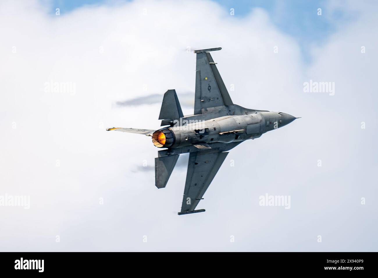 U.S. Air Force Capt. Taylor “FEMA” Hiester, F-16 Viper Demonstration ...