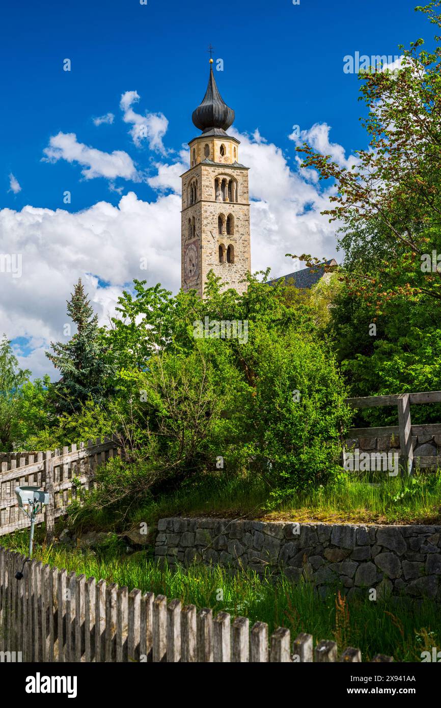 St. Pankratius church, Glurns-Glorenza, Vinschgau-Val Venosta, Alto ...