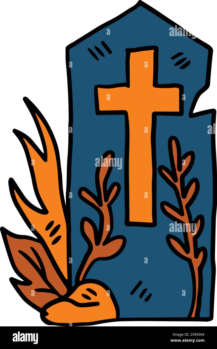 Burial of mary Stock Vector Images - Alamy
