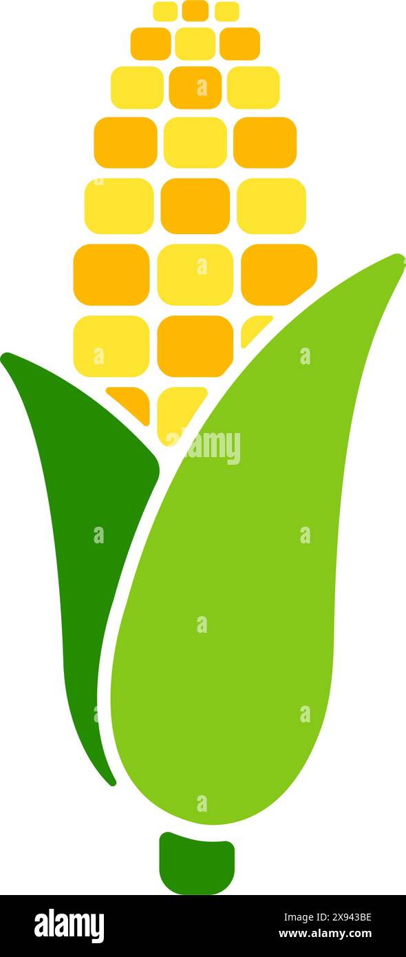 Corn vector hi-res stock photography and images - Alamy