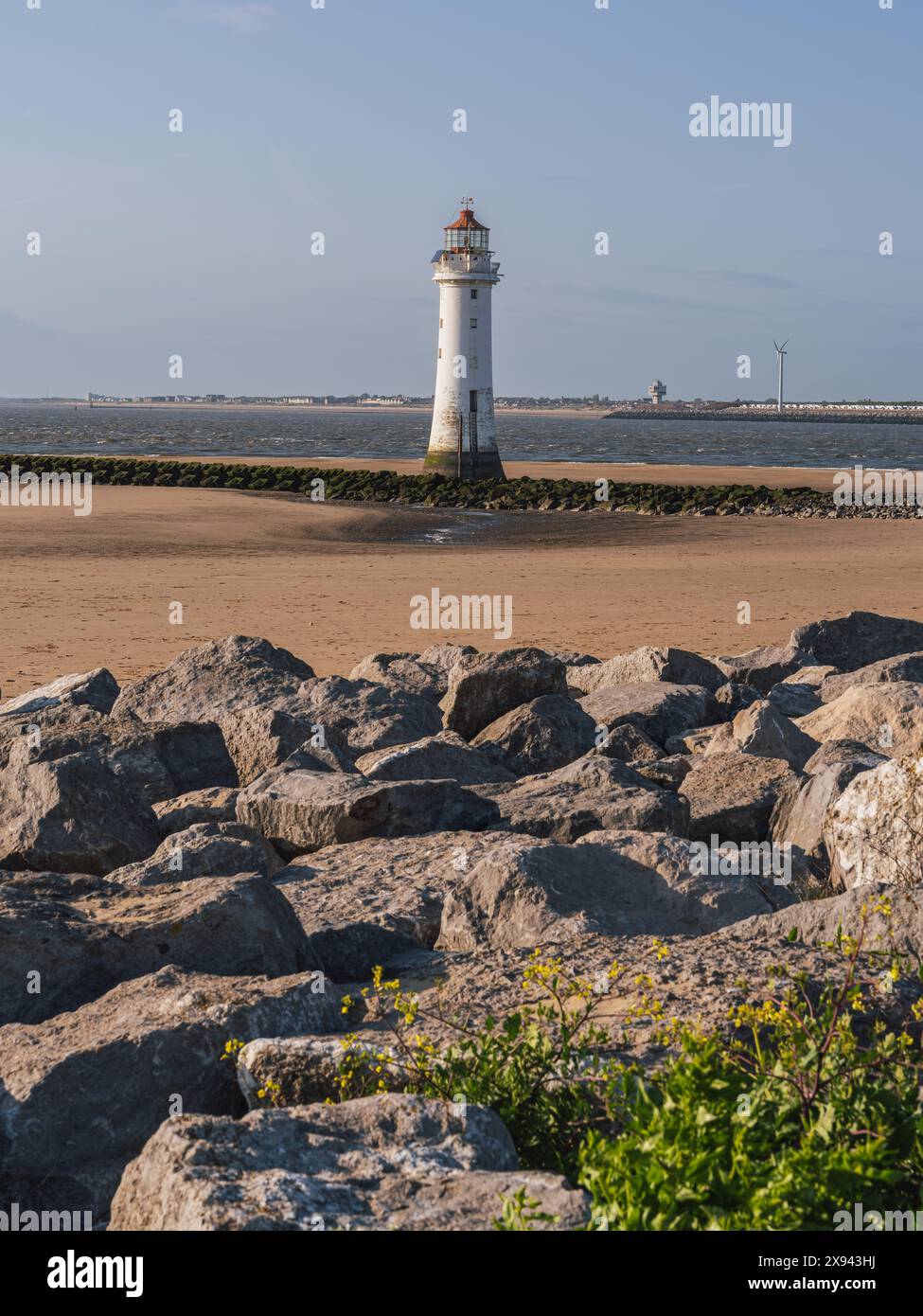 New Brighton, Merseyside, England, UK - May 16, 2023: The New Brighton ...