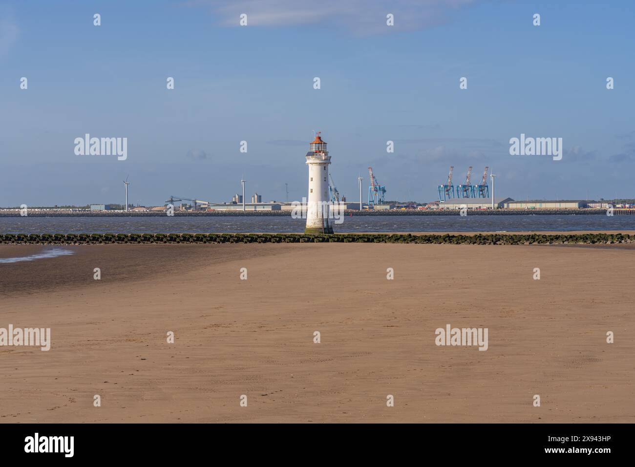 New Brighton, Merseyside, England, UK - May 16, 2023: The New Brighton ...