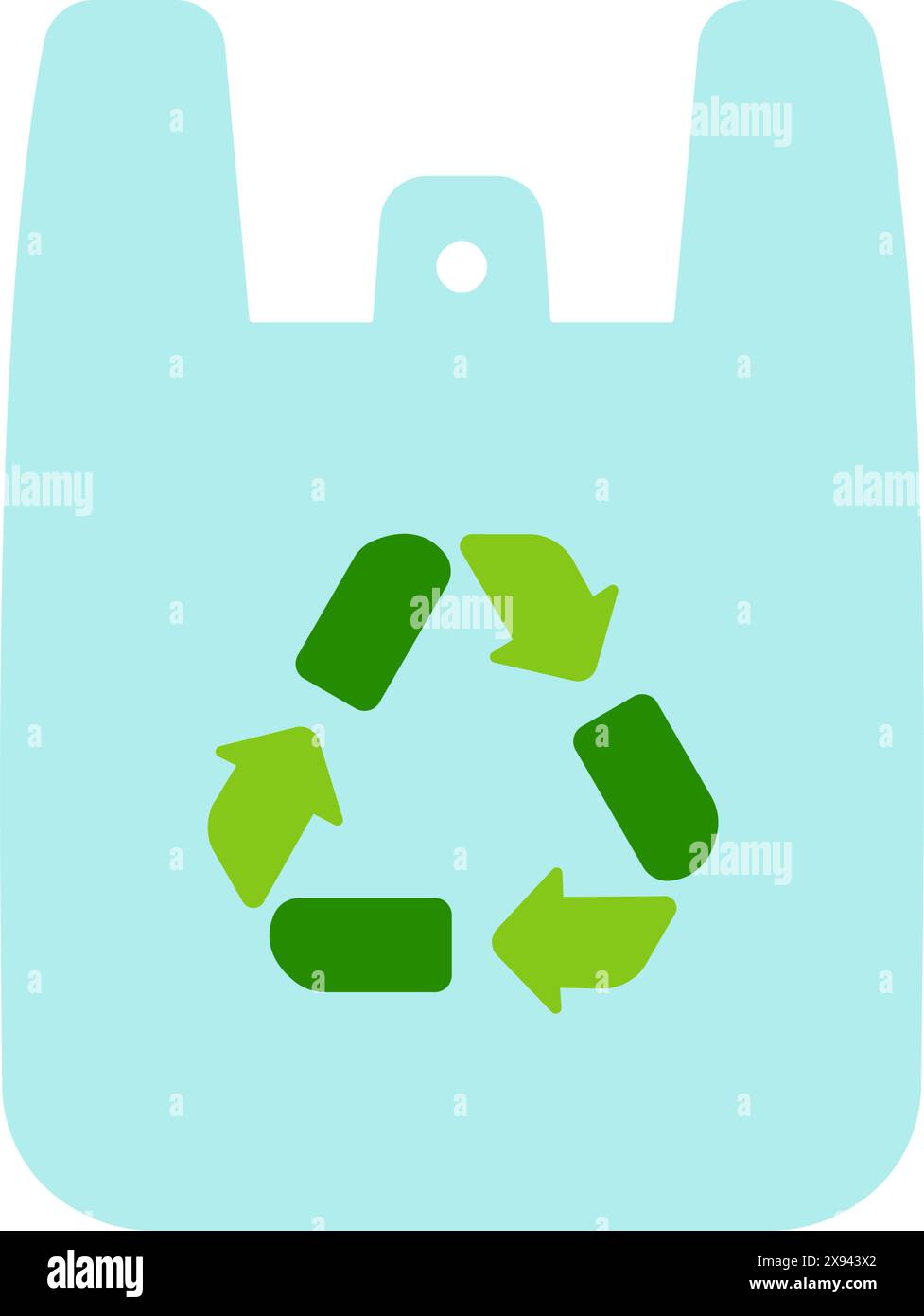 Plastic bag plant waste Stock Vector Images - Alamy