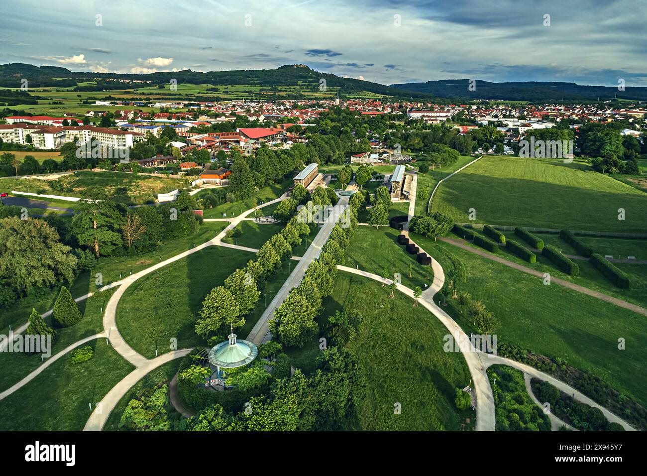 BAD STAFFELSTEIN, BAVARIA, GERMANY - CIRCA MAY, 2024: The Kurpark of ...