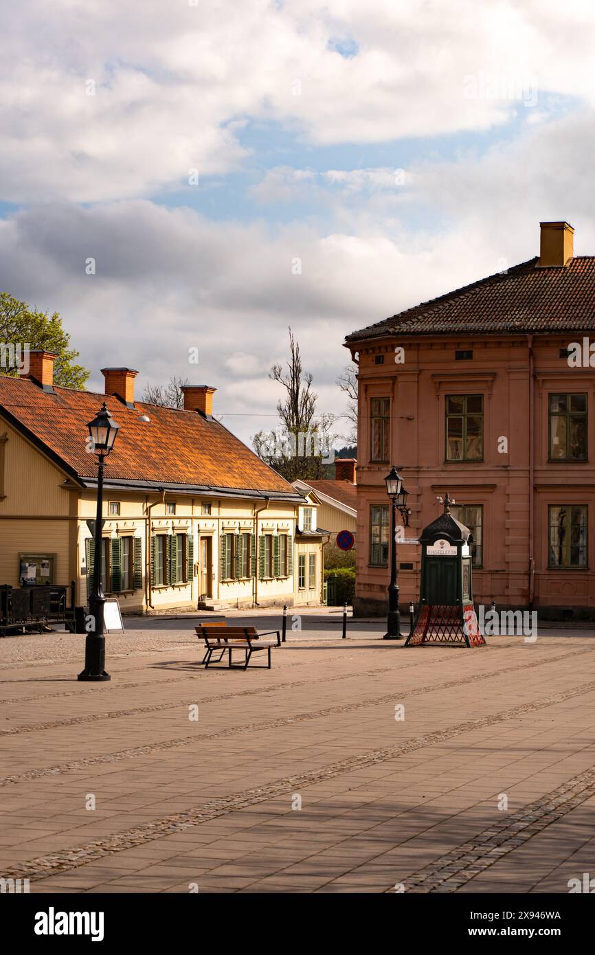 Historic building in a town square, showcasing the architectural beauty ...
