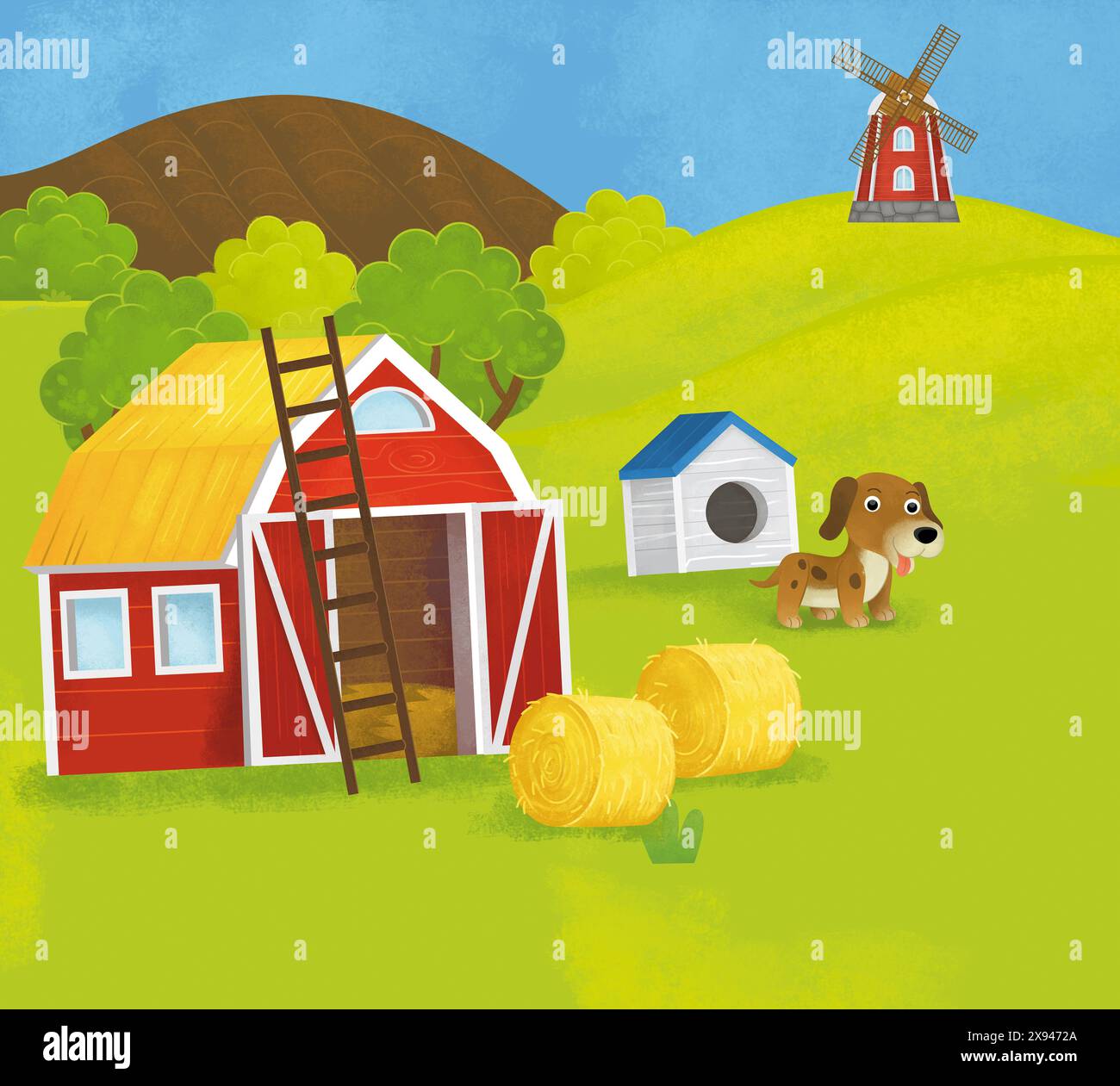 Cartoon architecture illustr hi-res stock photography and images - Alamy