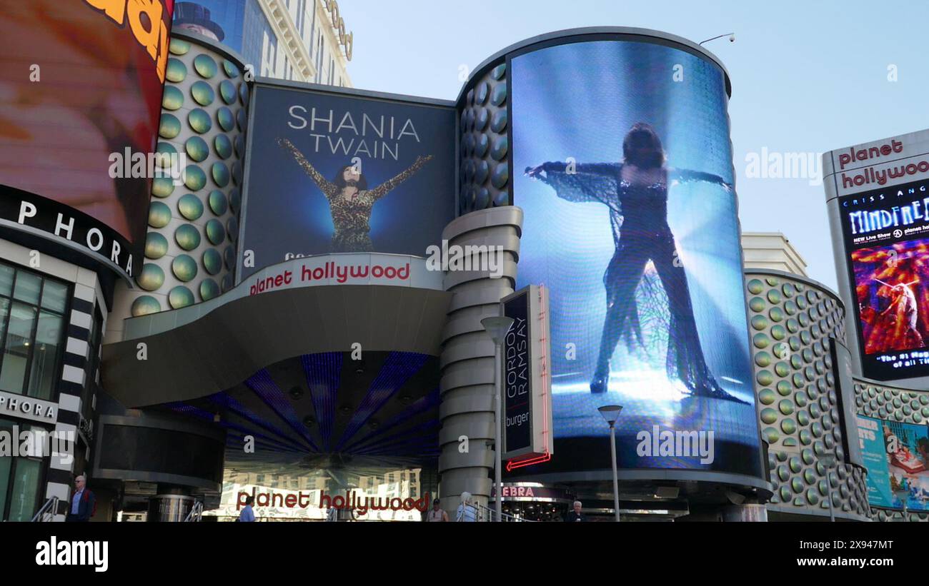 Las Vegas, Nevada, USA 16th May 2024 Singer Shania Twain Come On Over ...