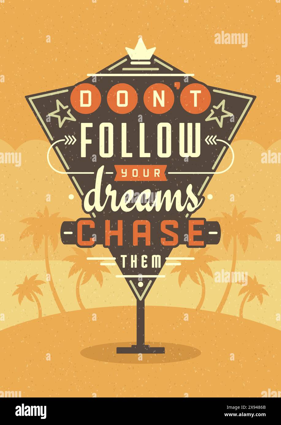 Retro Sign Billboard Typographic Quote Poster Design. A Good Laugh ...