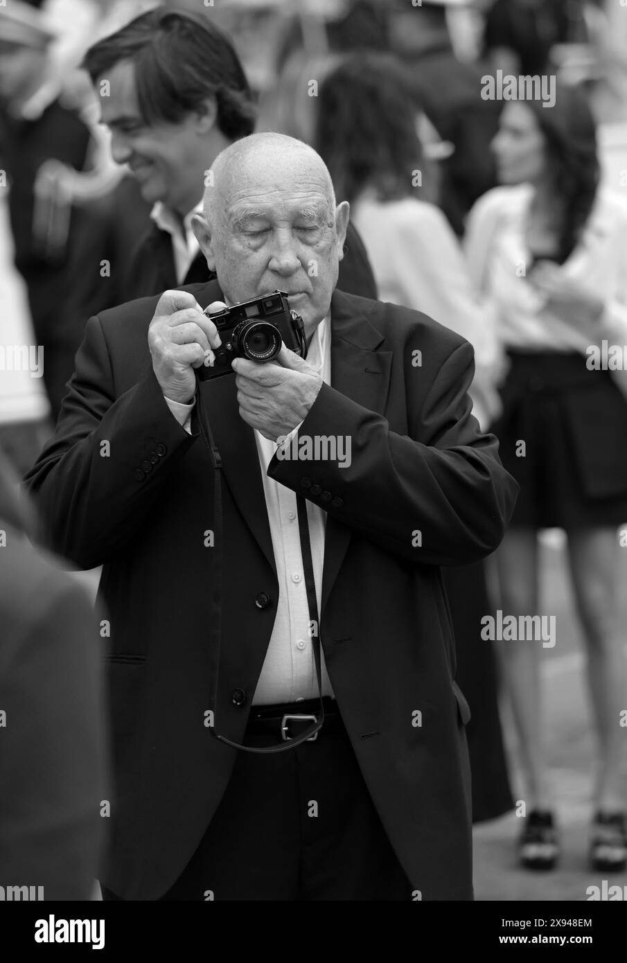 May 15th, Cannes Raymond Depardon attends the 77th Cannes Film Festival ...