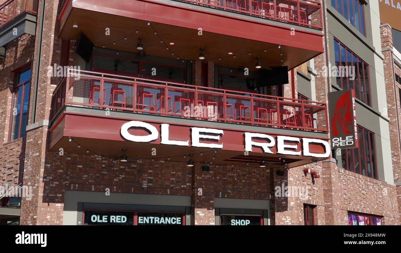 Las Vegas, Nevada, USA 16th May 2024 Singer Blake SheltonÕs Ole Red ...