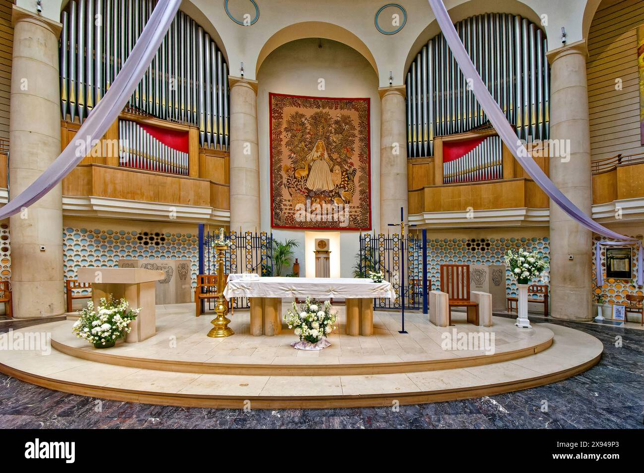 Notre Dame de France French Catholic church Leicester Place London ...