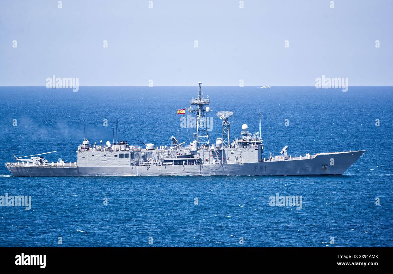 Spanish Armed Forces. Naval Magazine, dynamic exhibition and aerial ...